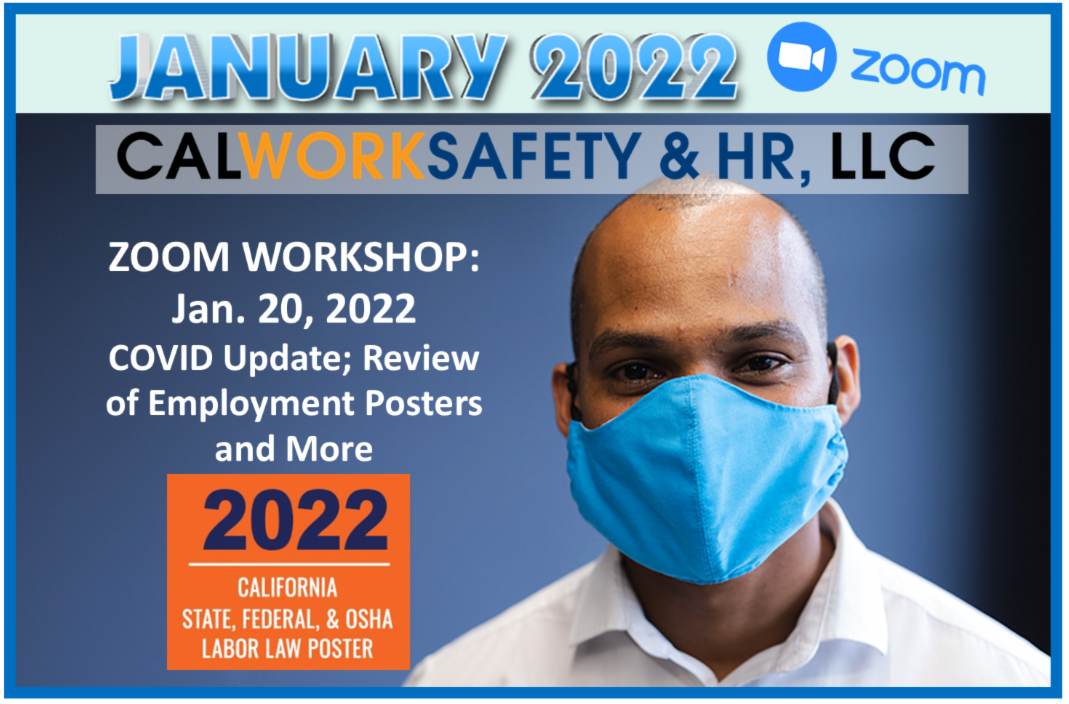 COVID Update & Review of Employment Posters and Notices - CalWorkSafety ...